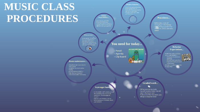 MUSIC RULES AND PROCEDURES by D.J. Stout