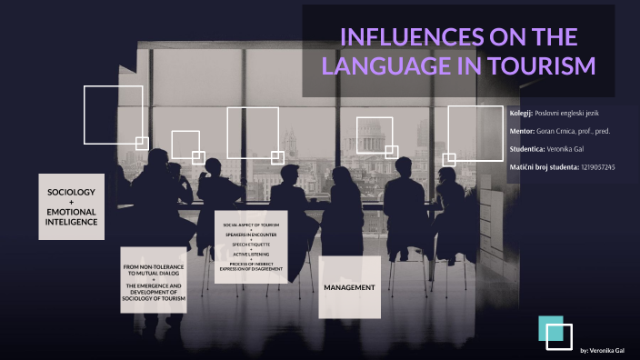 INFLUENCES ON THE LANGUAGE IN TOURISM by Veronika Gal on Prezi