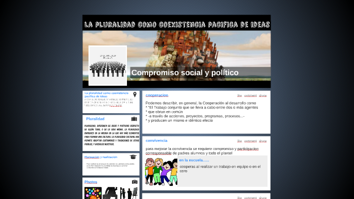 La pluralidad como coexistencia pacifica de ideas by Alexis Ssj on Prezi