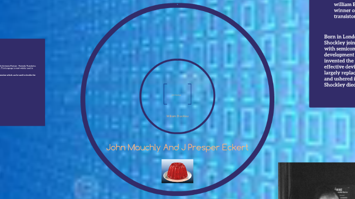 John Mauchly And J Presper Eckert by daniel dingley on Prezi