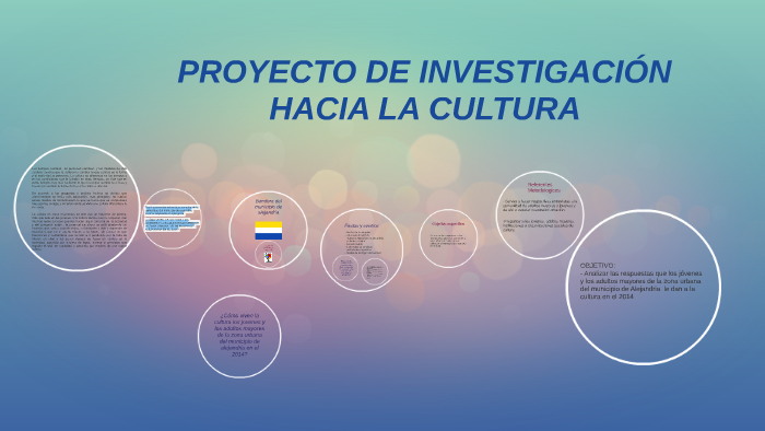 PROYECTO DE INVESTIGACIÓN HACIA LA CULTURA by karin gil