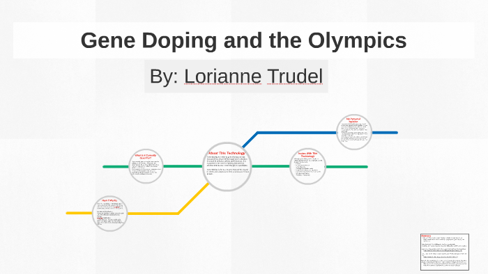 Gene Doping and the Olympics by Lorianne Trudel on Prezi
