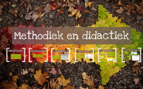 Methodiek en didactiek by Dominique Stolk on Prezi