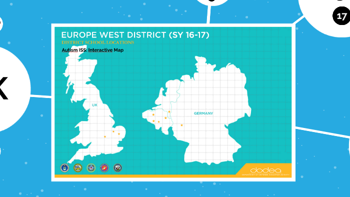 Europe West District Autism ISS Interactive Map by Michael Lybarger on ...