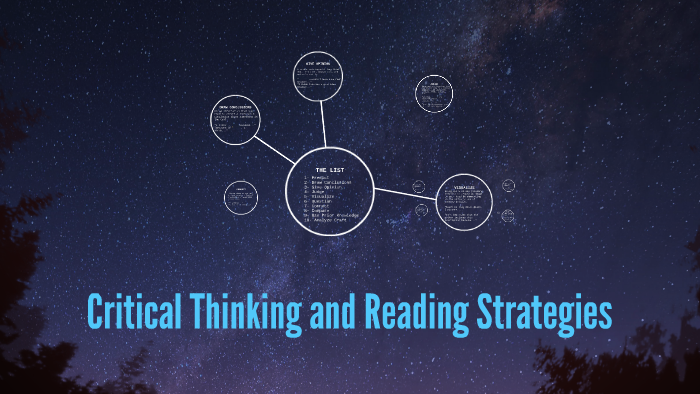 Critical Thinking and Reading Strategies by Andrew Peterson on Prezi