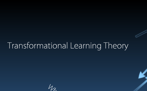 Jack Mezirow's Transformational Learning Theory by Wynter Love