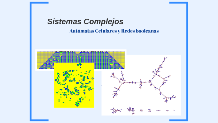 Sistemas Complejos: Automatas celulares y Redes Booleanas by Juan ...