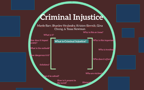 Criminal Injustice by Criminal Injustice on Prezi