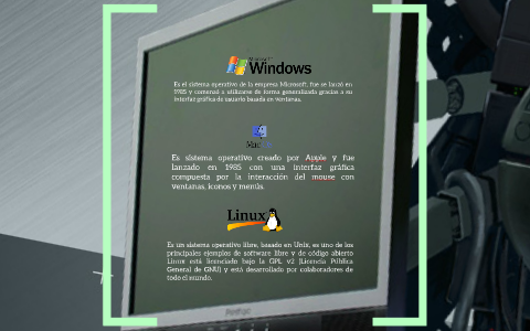 Diferencias entre windows,MacOS y linux by Yo Soy Alberto Alonso on Prezi