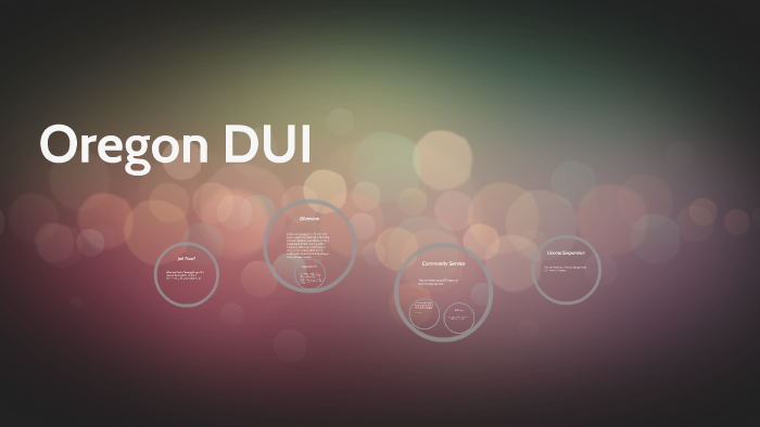 Oregon DUI by caitlyn lawrence on Prezi