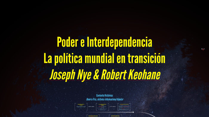 Joseph Nye & Robert Keohane - Poder e Interdependencia compleja La ...