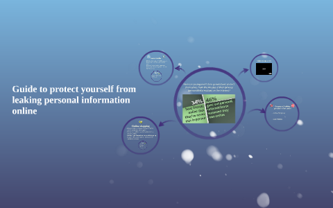 Guide to protect yourself from leaking personal information by Natalie ...