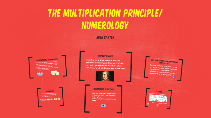The Multiplication Principle/ by Josh Carter on Prezi