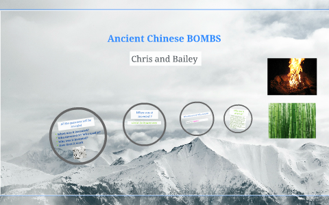 Ancient Chinese BOMBS by Siena Primary 5P on Prezi