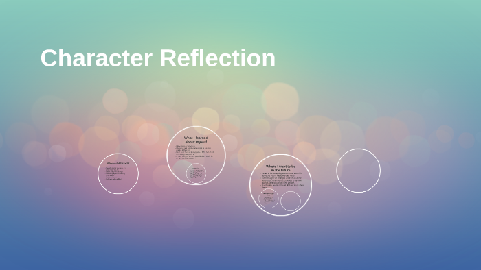 Character Reflection by Heidi Copple on Prezi