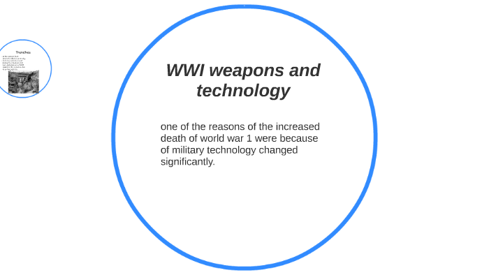 WWI weapons and technology by john kim on Prezi