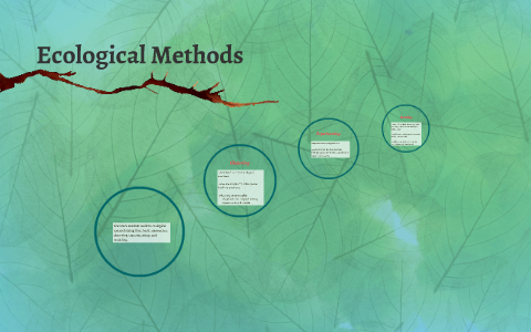 Ecological Methods by Abdo Amer on Prezi