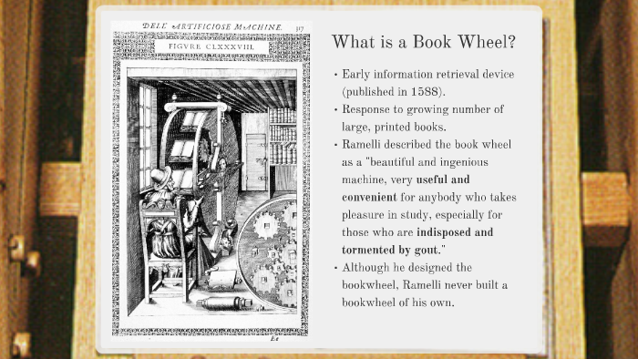What is a book wheel? by Andry Grenwall on Prezi