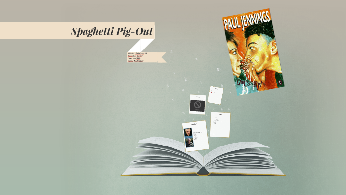 Spaghetti Pig-Out by Tommy Van Bijk on Prezi