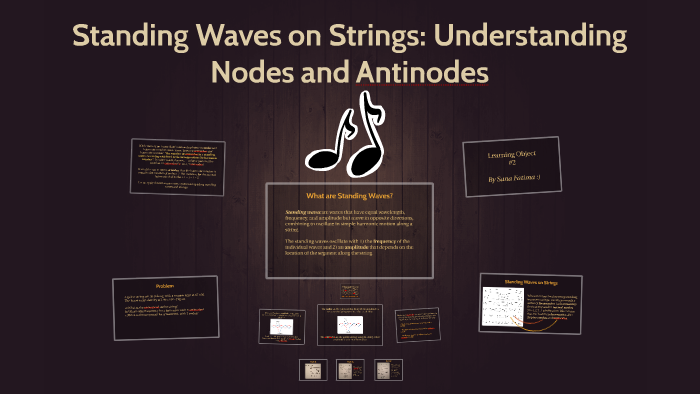 Standing Waves on Strings: Understanding Nodes and Antinodes by Sana Fatima on Prezi