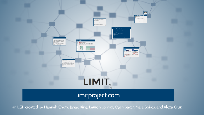 FINAL PRESENTATION: the LIMIT project by LIMIT project on Prezi