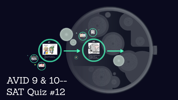 AVID 9 & 10--SAT #12 Quiz by Monica Lewis on Prezi