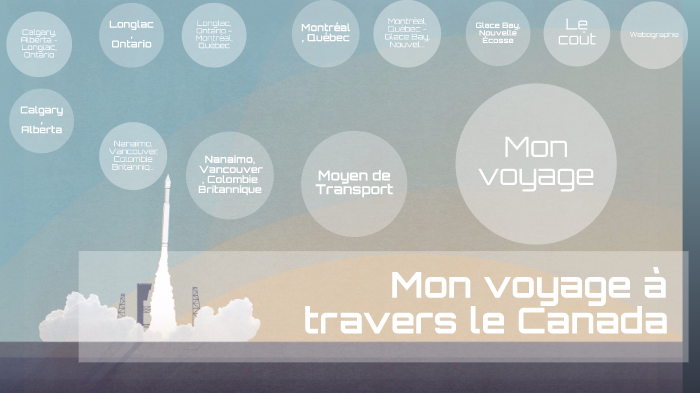 Mon voyage à traverse du Canada by max p on Prezi
