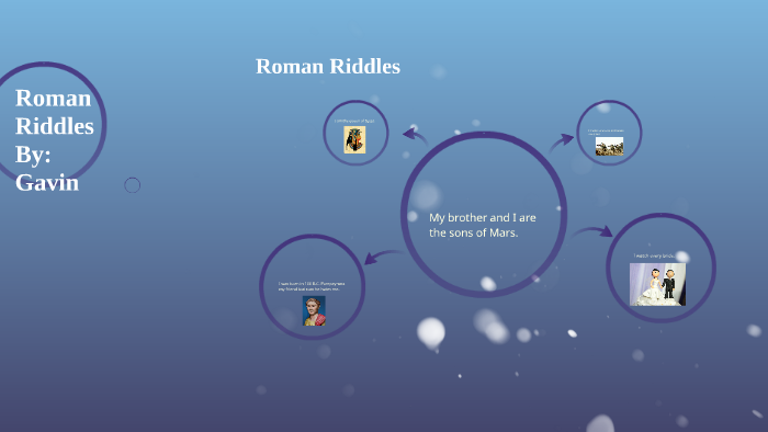 Roman Riddles by Gavin L on Prezi