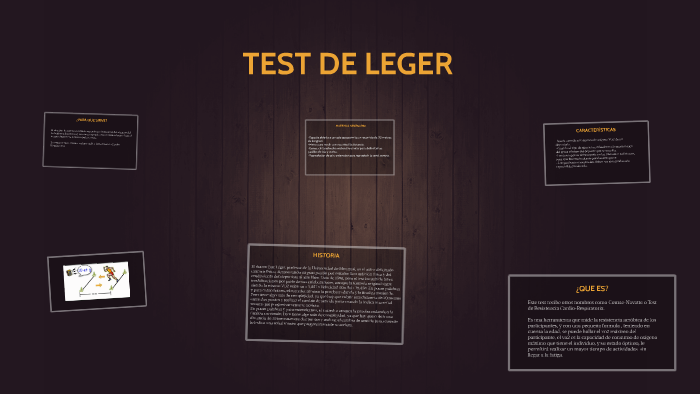 TEST DE LEGER by Linna Vega on Prezi