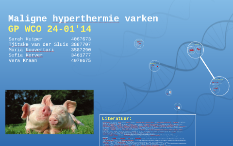 Maligne hyperthermie varken by Vera Kraan on Prezi