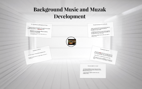 Background Music and Muzak Development by Anthony Schrader