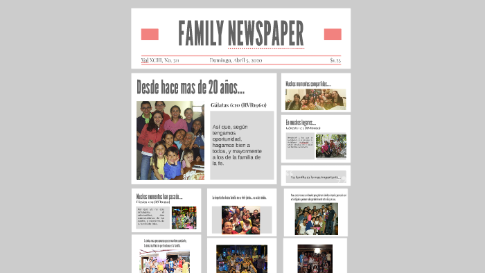 FAMILY NEWSPAPER by julian herrera on Prezi