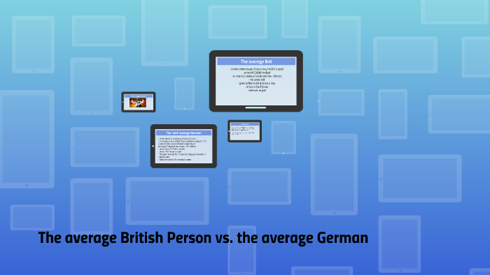 The average British Person vs. the average German by Lukas Kaiser on Prezi