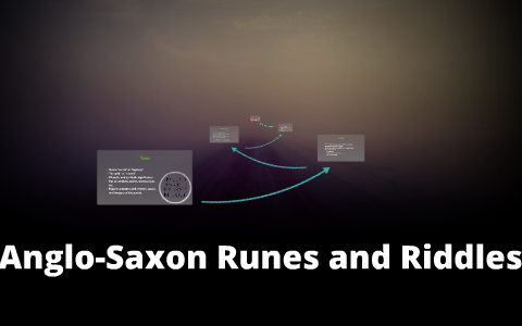 Anglo-Saxon Runes and Riddles by Sarah Carpenter on Prezi