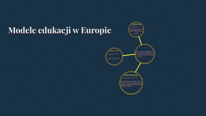 Modele edukacji w Europie by Julia Szczepankowska on Prezi