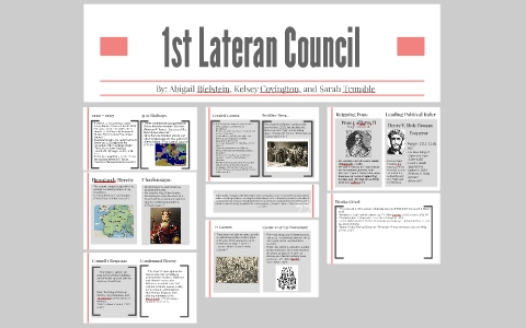 1st Lateran Council by Abigail Bielstein on Prezi