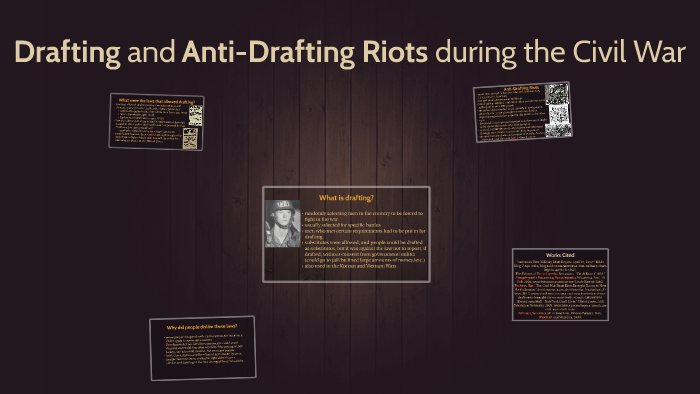 Drafting and Anti-Drafting Riots during the Civil War by Gabriella Angtuaco