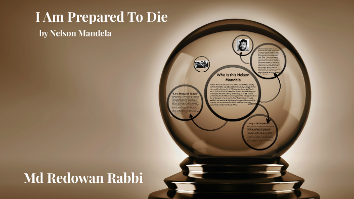 I Am Prepared To Die by on Prezi