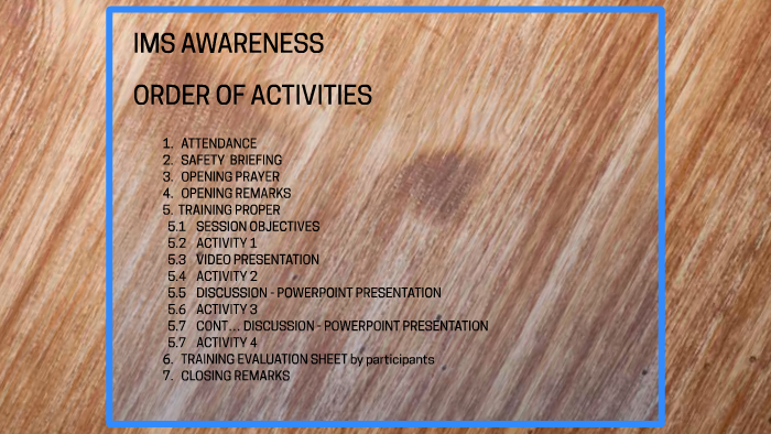 Integrated Management System Awareness by Ting Gonzales on Prezi