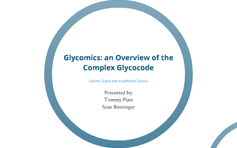 Glycomics: An Overview of the Complex Glycocode by Thomas Plate on Prezi