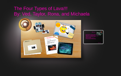 The Four Types of Lava! by Rona G.