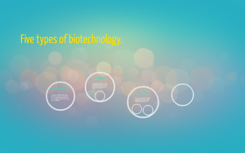 Five types of biotechnology. by Kori-ann Corcoran on Prezi