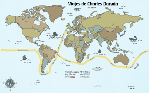 Viajes de Charles Darwin by Iñigo Martinez on Prezi