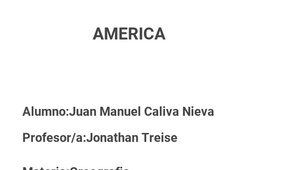 Geografia tp America by Juan manuel Caliva nieva on Prezi Design