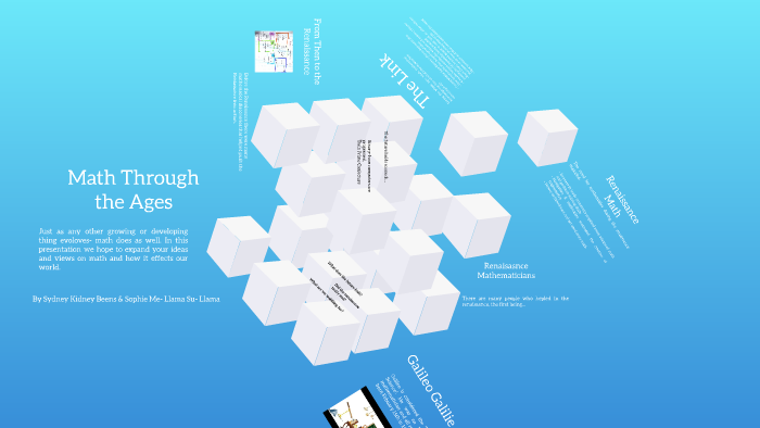 Math Through the Ages by Sophie Elam on Prezi