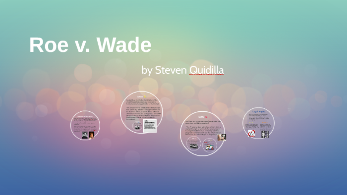 Roe v. Wade by Steven Quidilla on Prezi
