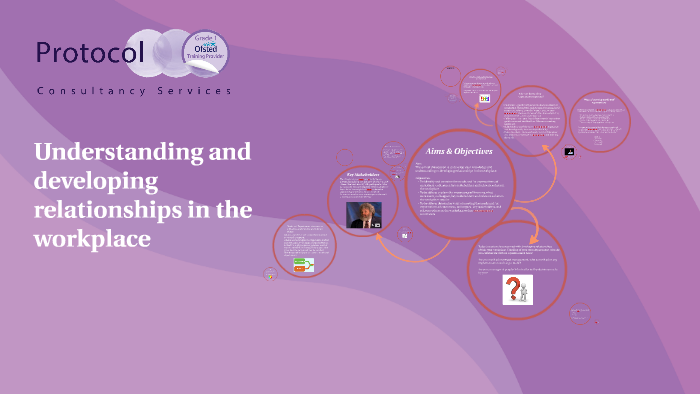 Understanding and Developing Relationships in the Workplace by Protocol ...