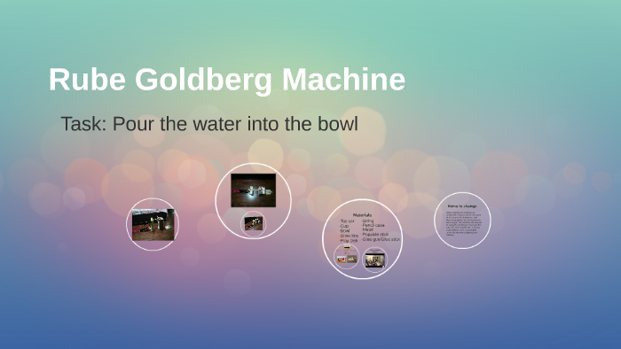 Rube Goldberg Machine by Isaac Akhigbe