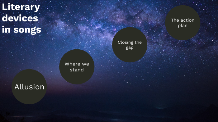 literary devices in songs by Ryan Blalock on Prezi