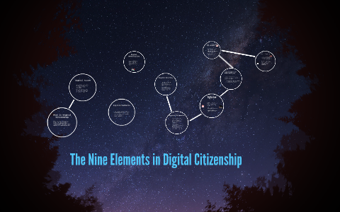 The Nine Elements in Digital Citizenship by Monica Hiatt on Prezi